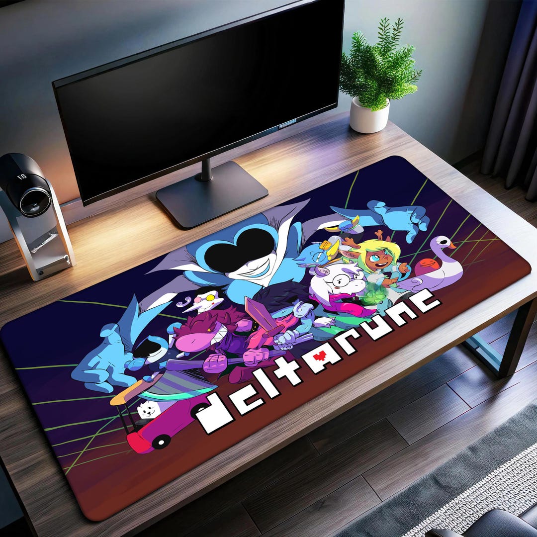 Deltarune Desk Mat | Kris Dreemurr Mouse Pad | Premium Print Surface ...