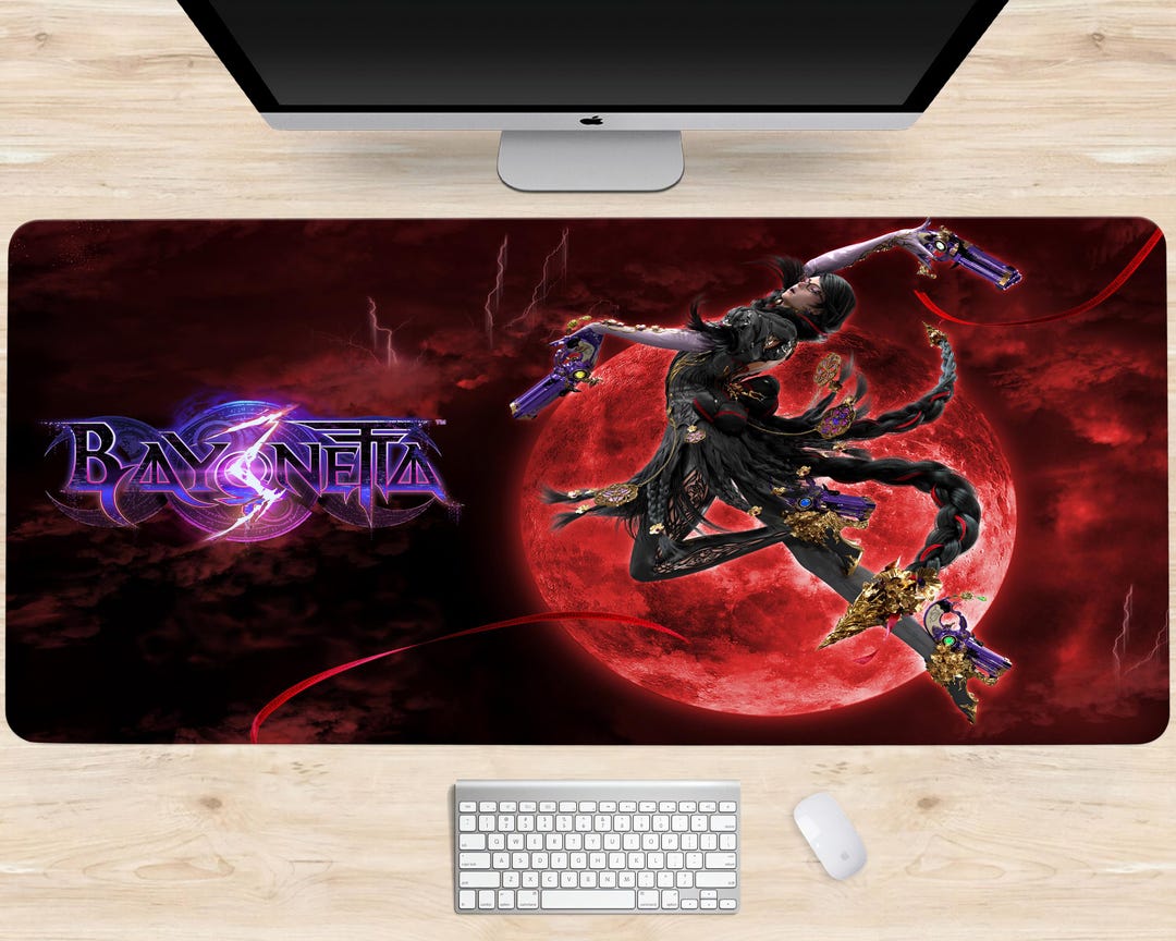 Bayonetta Mouse Pad • Cereza Desk Mat • Premium Print Surface ...