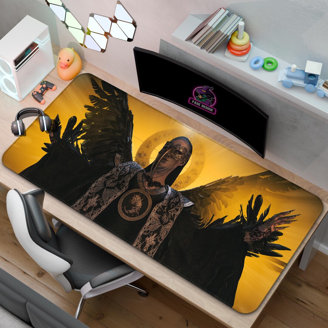 Miranda Desk Mat | Resident Evil Village Mouse Pad | Desk Decor Gift ...