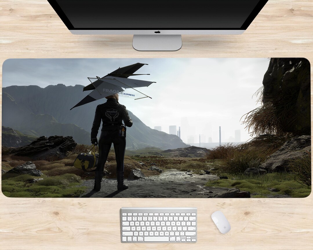 Death Stranding Mouse Pad • Fragile Desk Mat • Premium Print Surface ...
