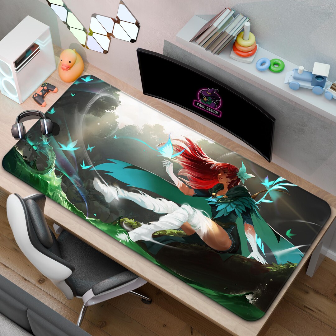 Windranger Desk Mat | Dota 2 Hero Mouse Pad | Desk Decor Gift for ...