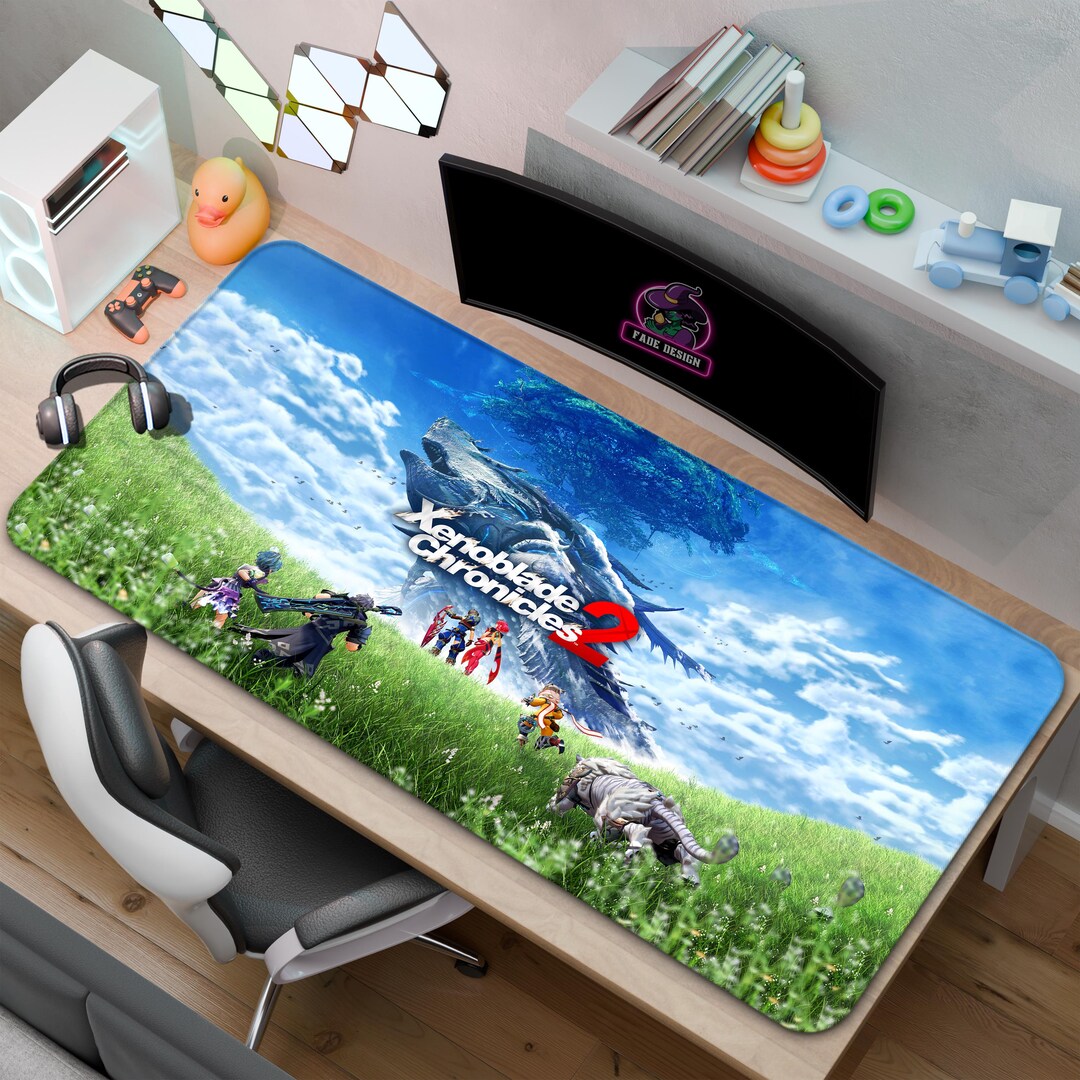 Xenoblade Chronicles Desk Mat | Shulk Mouse Pad | Desk Decor Gift for ...