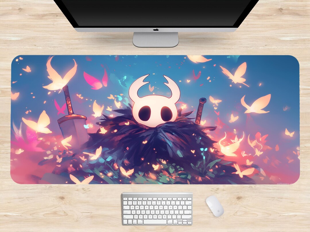 Hollow Knight Mouse Pad • Hallownest Desk Mat • Premium Print Surface ...