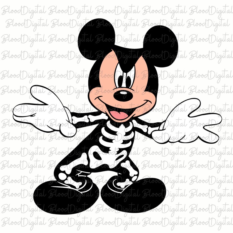 Disney Halloween PNG Bundle – Mickey, Minnie, Donald, Daisy in Costumes ...