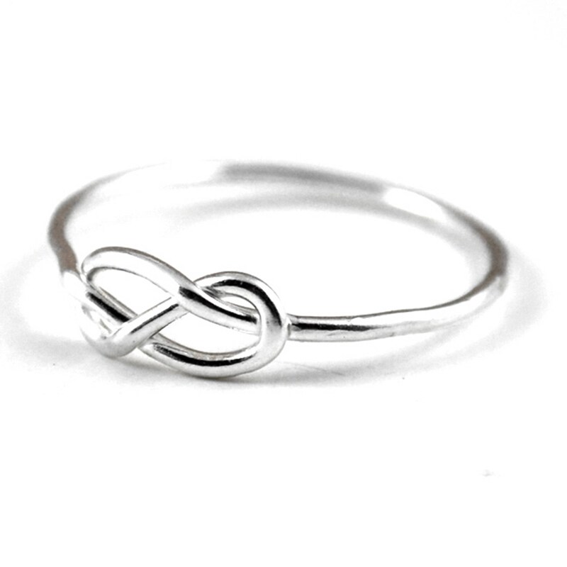 Figure 8 Knot Ring - Etsy