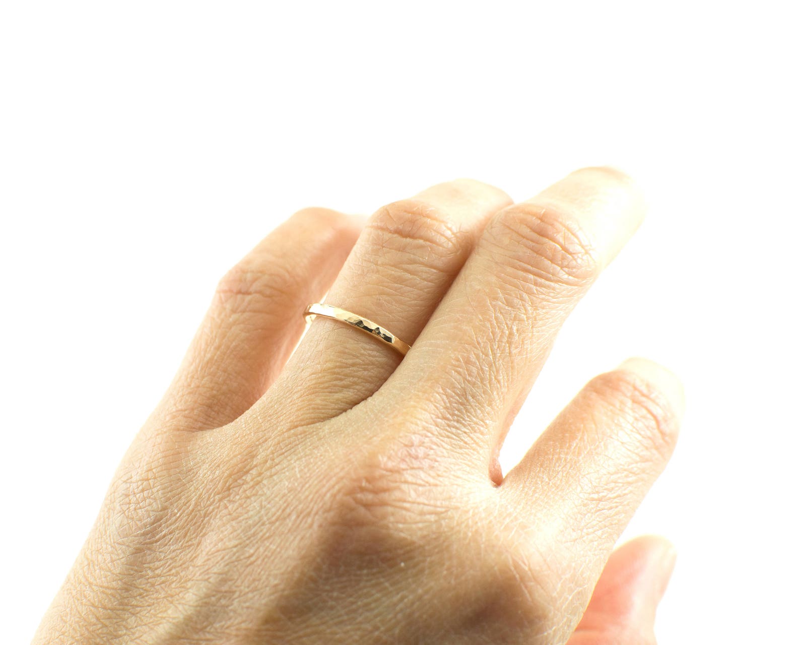 Simple Gold Filled Ring Simple Wedding Band Plain Gold | Etsy