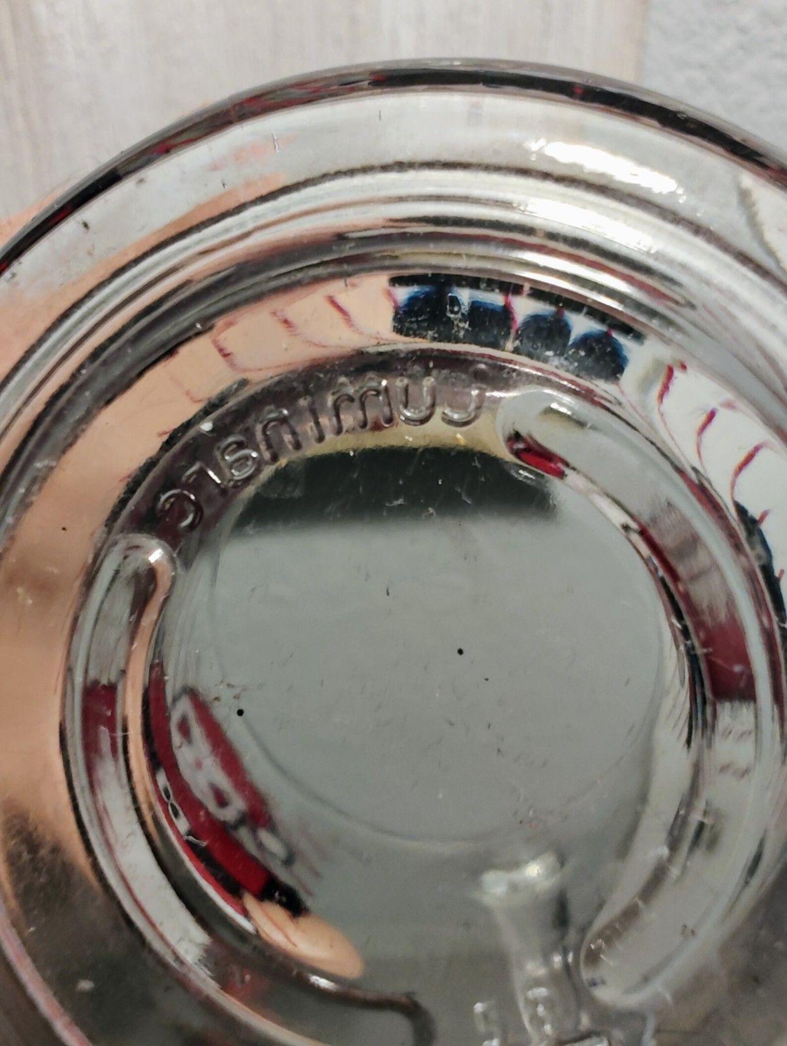 Vintage Luminarc Santa Holiday Winter Glass Mug Cup - Etsy