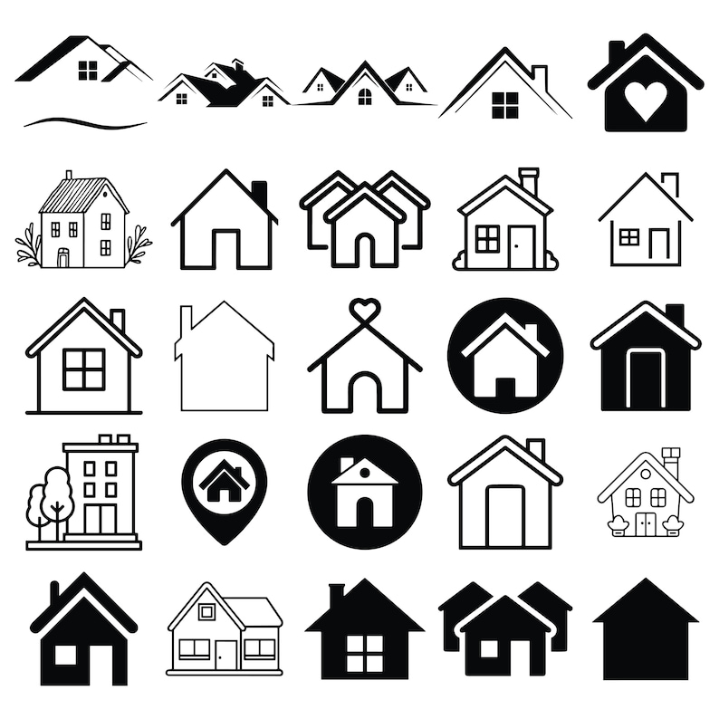 Home Sweet Home SVG Bundle, Home Sweet Home Design, Sweet Home Clipart ...
