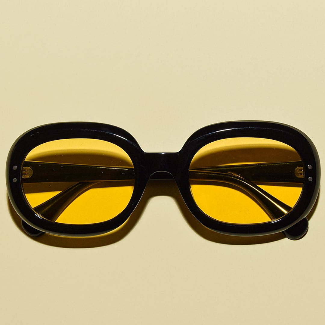 1960s Retro Vintage Style Mod Oversized Oval Sunglasses | Multiple ...