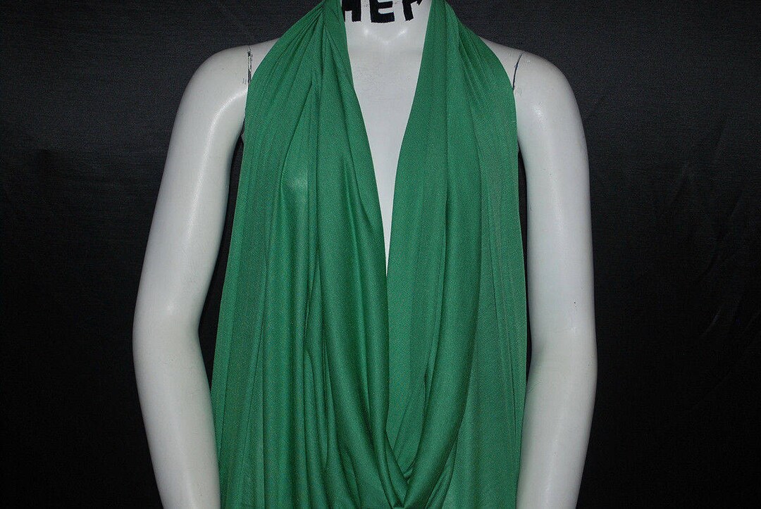 Micro Modal 100% Knit Fabric Jersey Ecofriendly Super Soft & Silky Fern ...