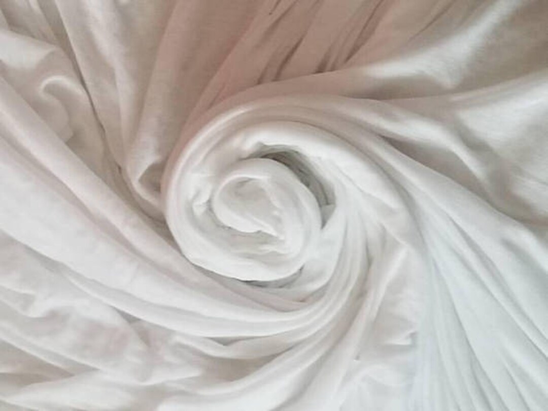 Tencel Knit Jersey Fabric Ecofriendly Feather Weight Tencel Pfd Undyed ...