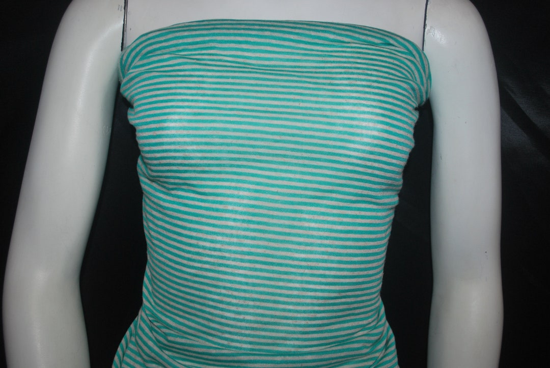 Linen Cotton Rayon Knit Jersey Fabric Drapey Light Weight Semisheer ...