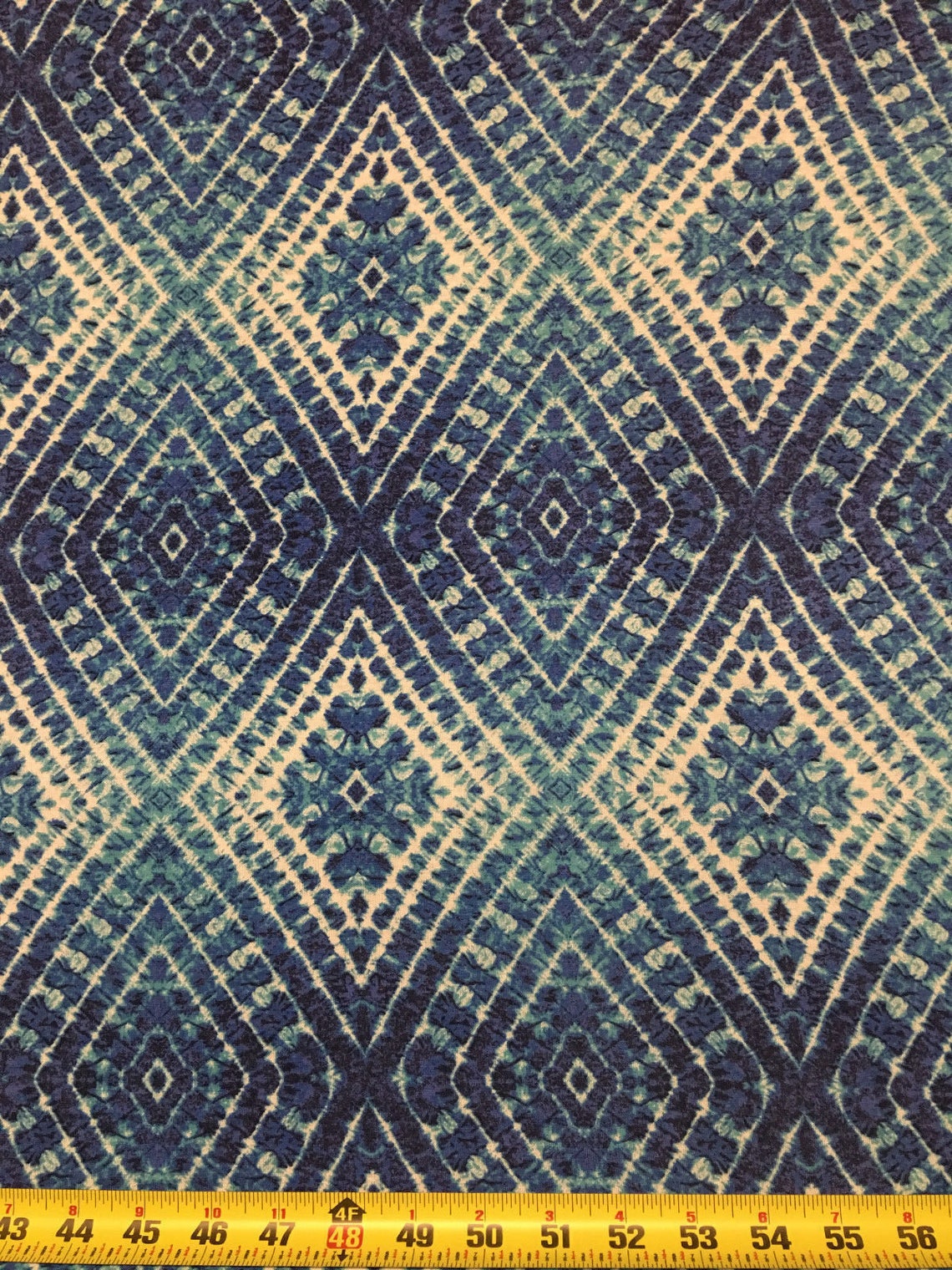 Rayon Spandex Knit Jersey Fabric Beautiful Geometric Print by - Etsy