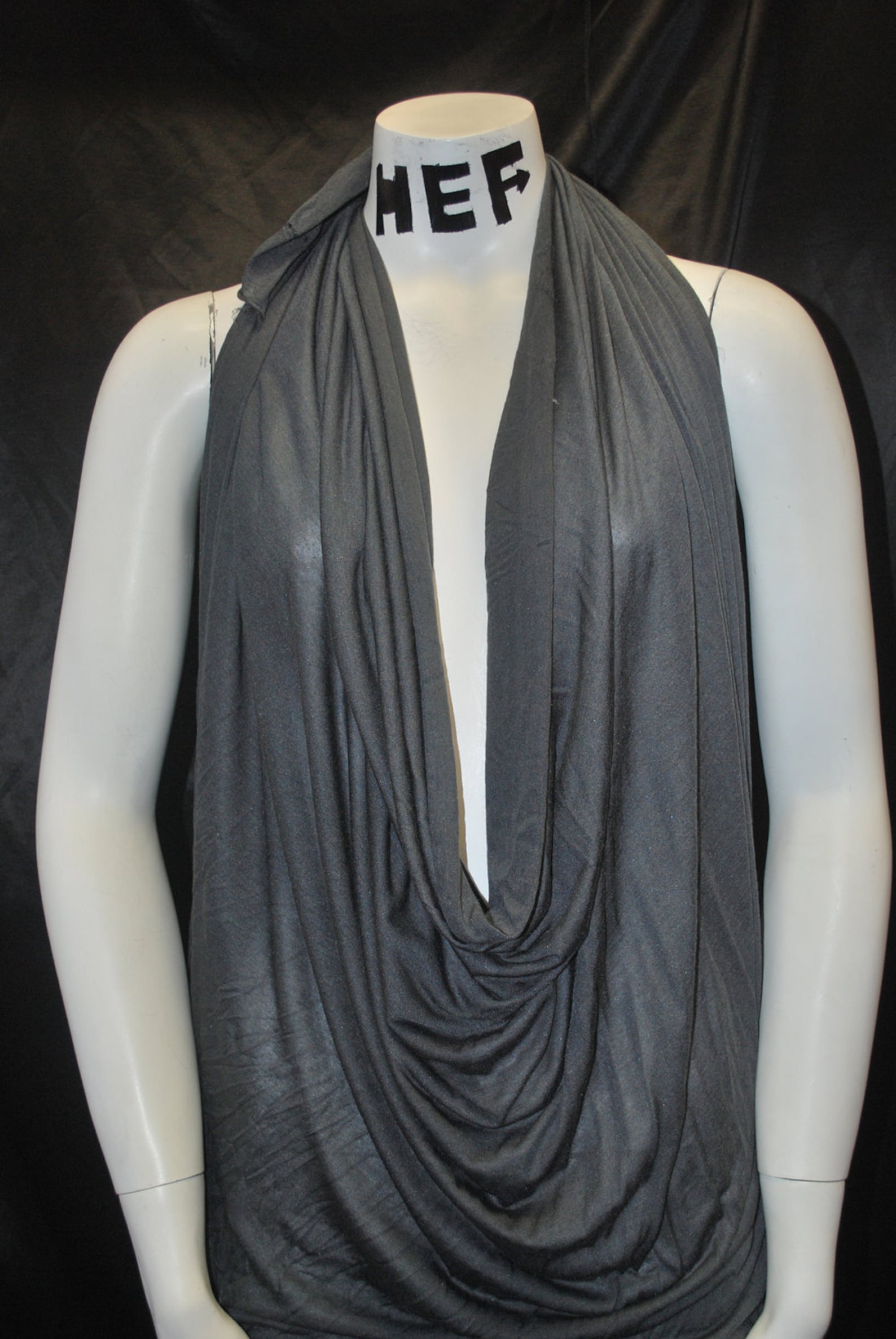 Micro Modal Silk Sheer Jersey Metal Gray10 Yards Cut | Etsy