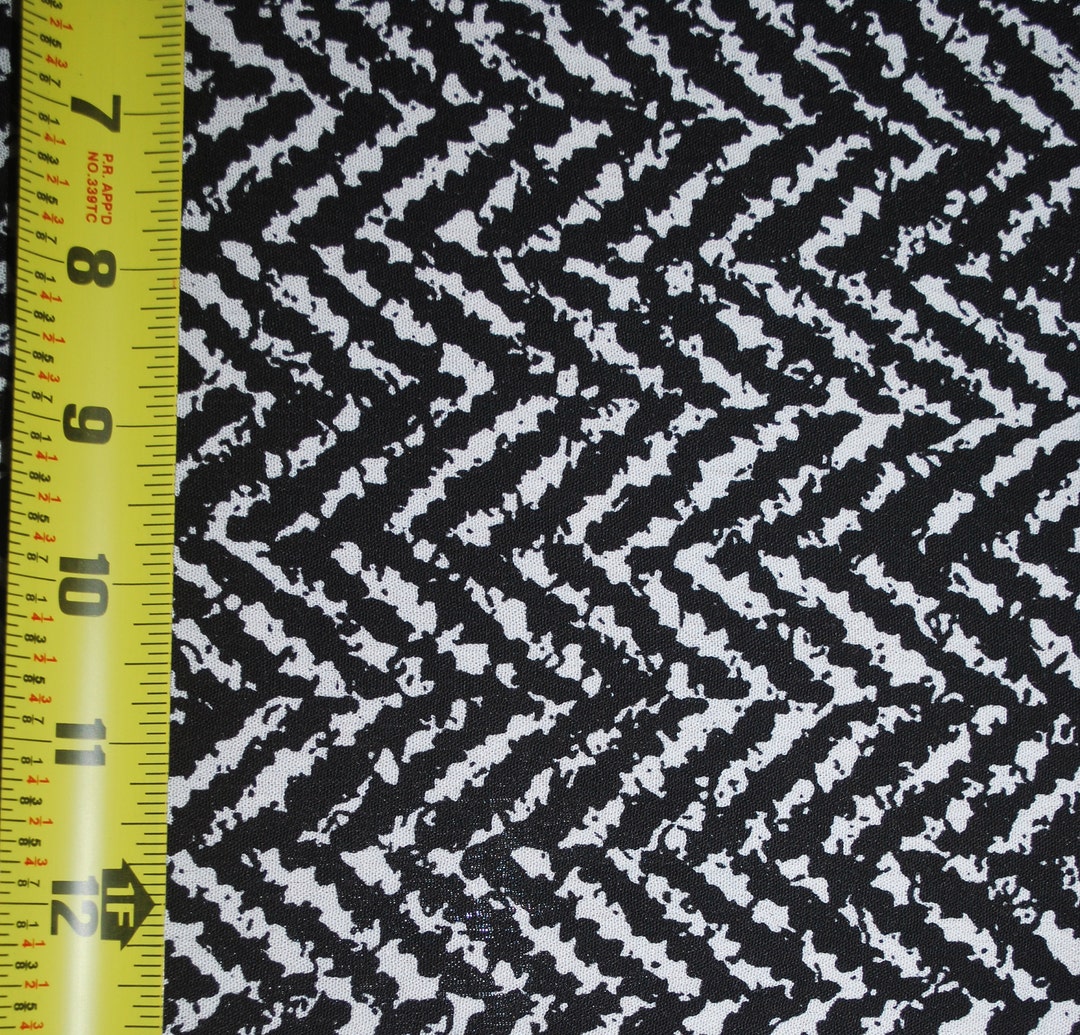 Rayon Crepe Woven Fabric Natural Fiber Rayon Plant Based Black and ...