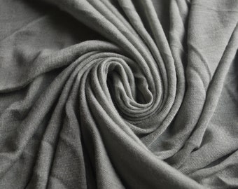 Micro Modal Silk Jersey Sheer Knit Fabric Ecofriendly Natural Fiber ...