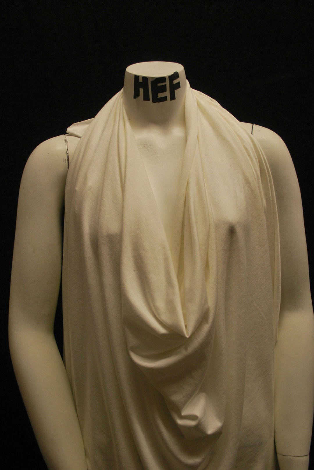 Micro Modal 4 Ways Spandex Jersey Knit Fabric Eco-friendly Ivory Pfd ...