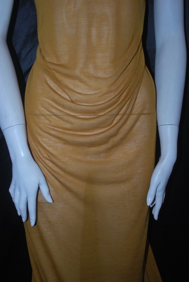 Micro Modal Silk Jersey Sheer Knit Fabric Ecofriendly Natural Fiber ...