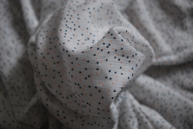 Rayon Crepe Woven Fabric Natural Fiber Rayon Plant Based Black - Etsy