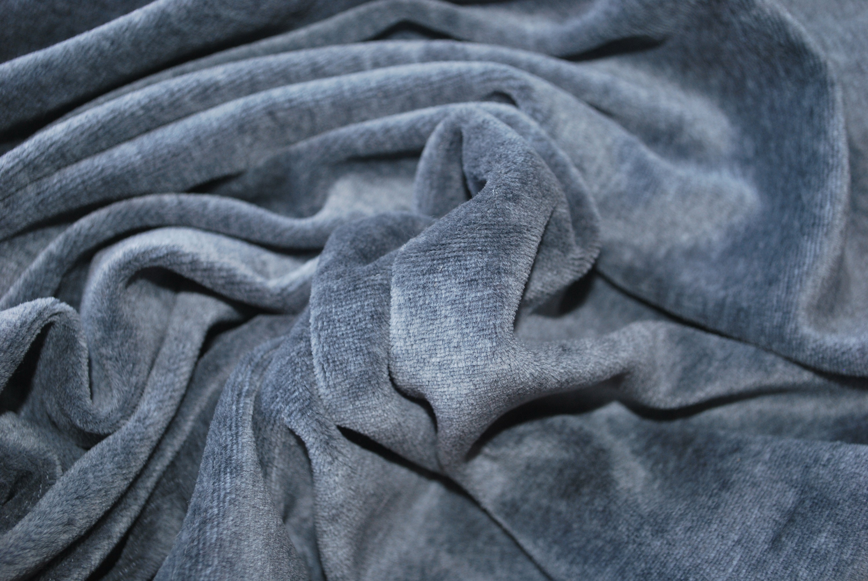 Velour Cotton Knit by the Yard Soft as Butter and One Way | Etsy