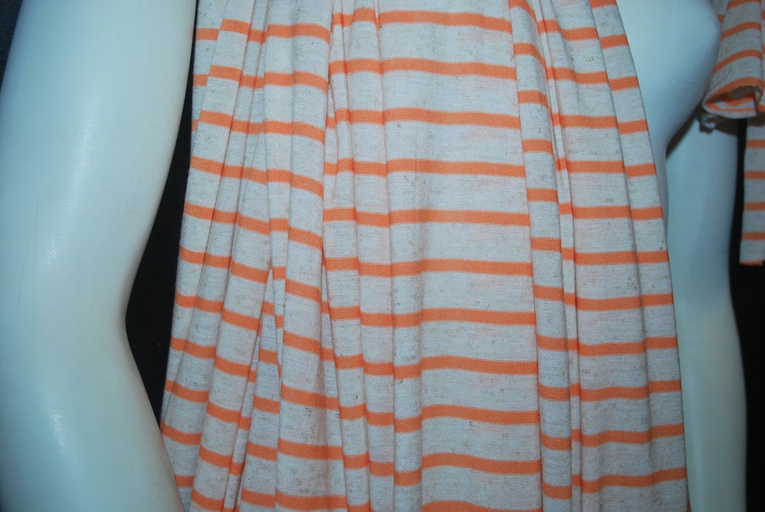 Linen Cotton Rayon Knit Jersey Fabric Drapey Light Weight Semisheer ...