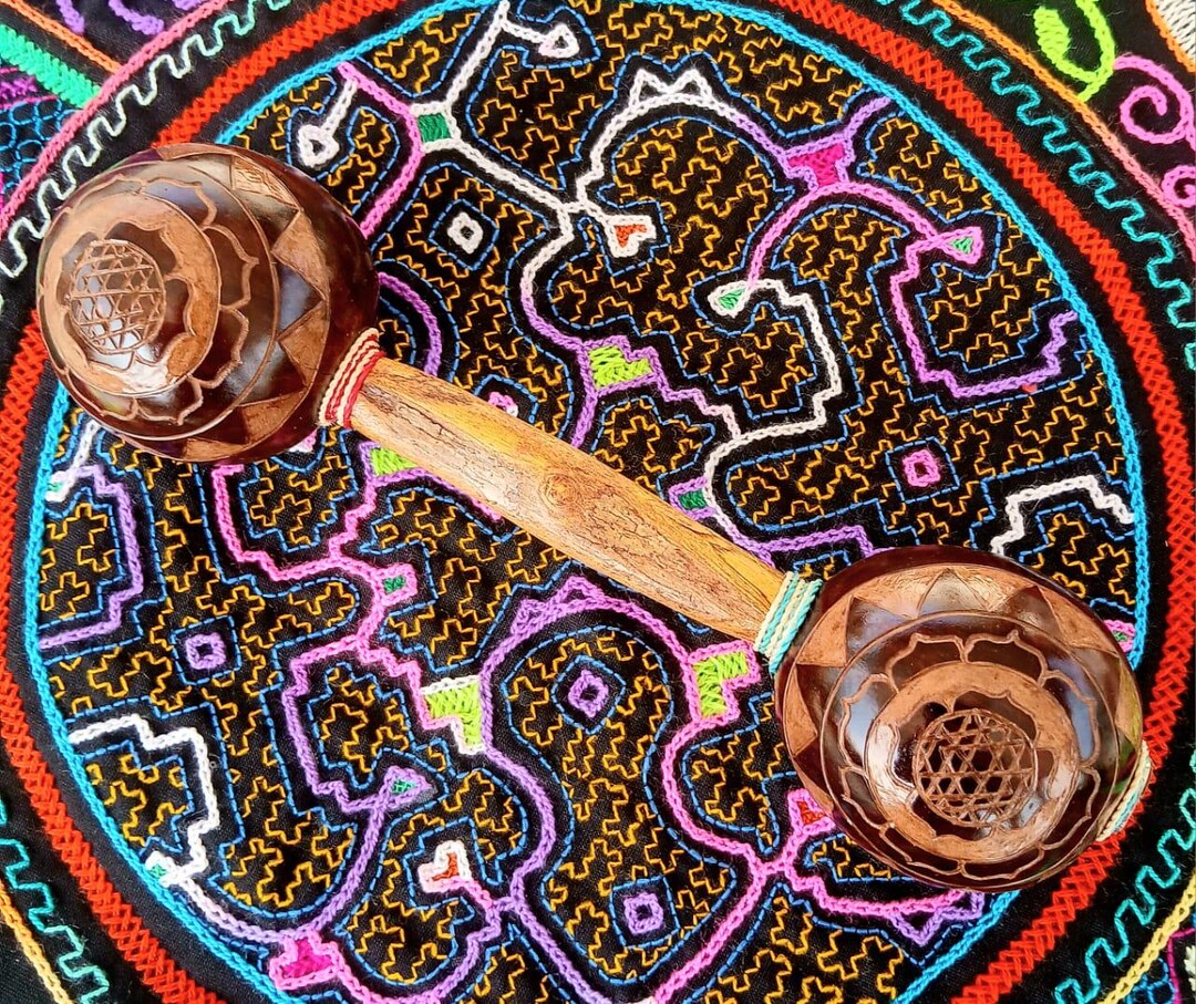 Double Gourd Rattle. - Etsy