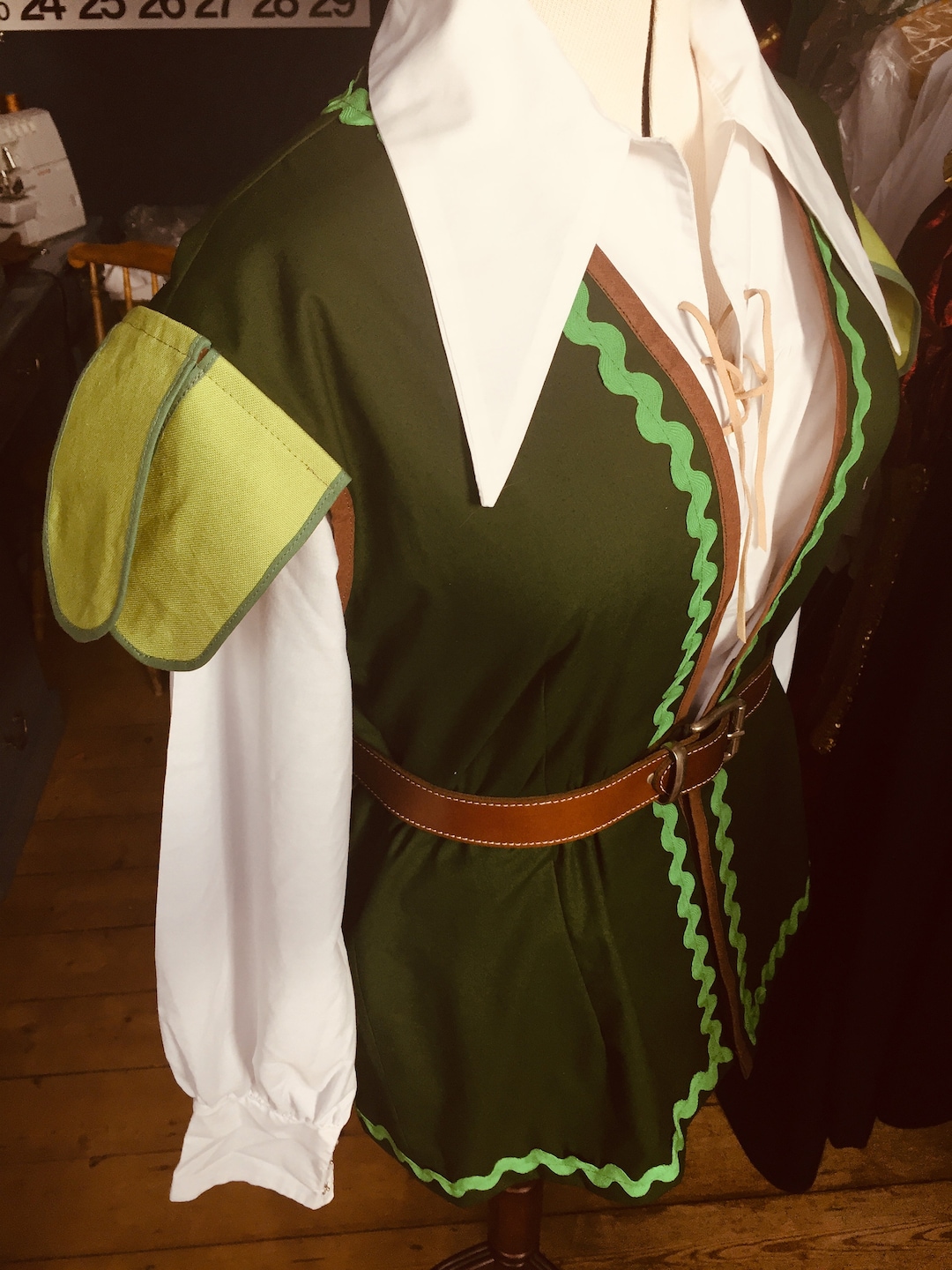 Jack & the Beanstalk Medieval Gilet - Etsy