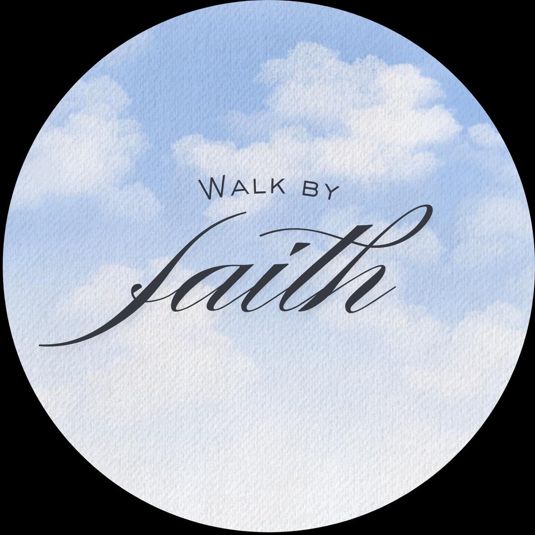 Walk by Faith Sticker – Christian Kiss Cut Vinyl Sticker ...