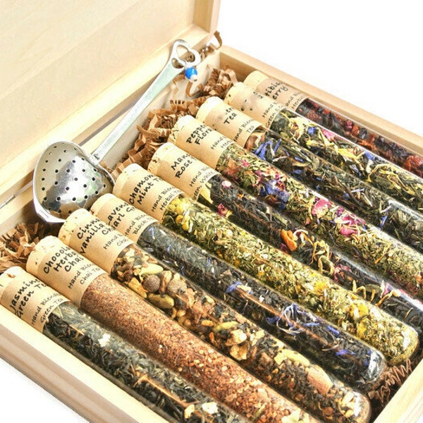 Tea Test Tubes - Etsy