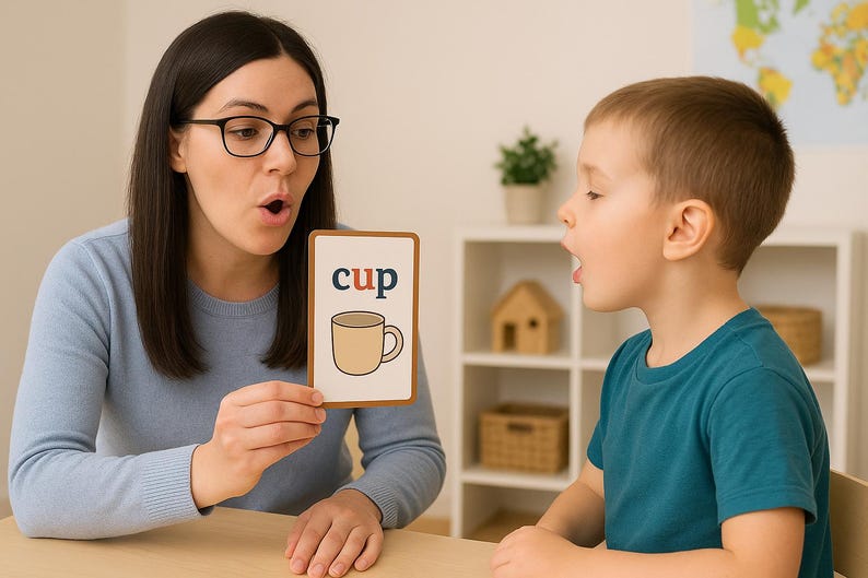 Apraxia Speech Therapy Flashcards – CVC Words (beginner Level) 24-card ...