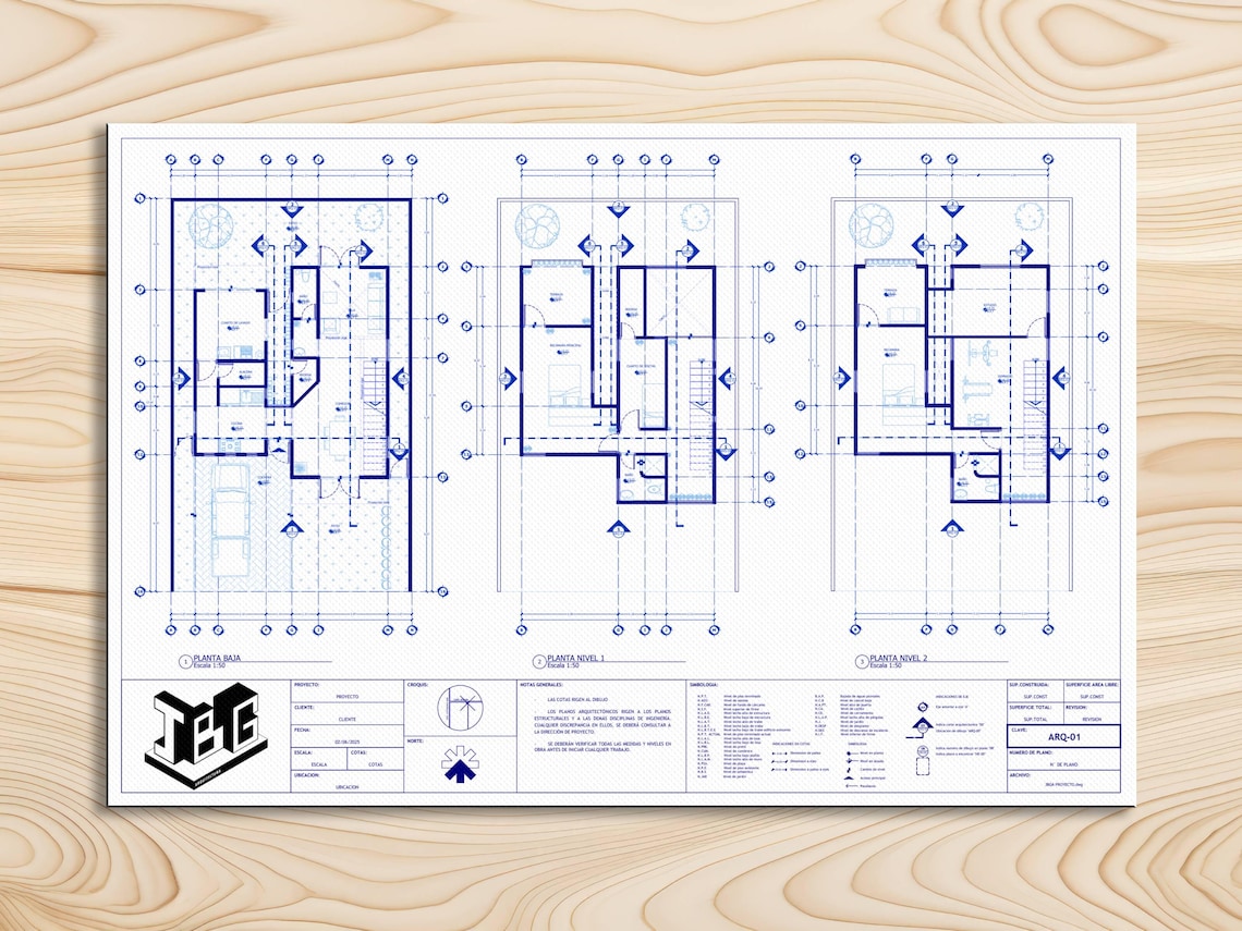 Plantilla Autocad Profesional En Sistema Métrico – Español – Capas ...