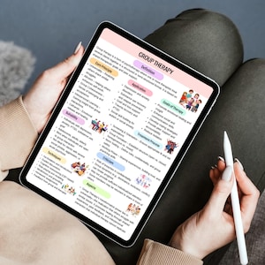 Therapeutic Modality Cheat Sheet Bundle | Psychology Cheat Sheet ...