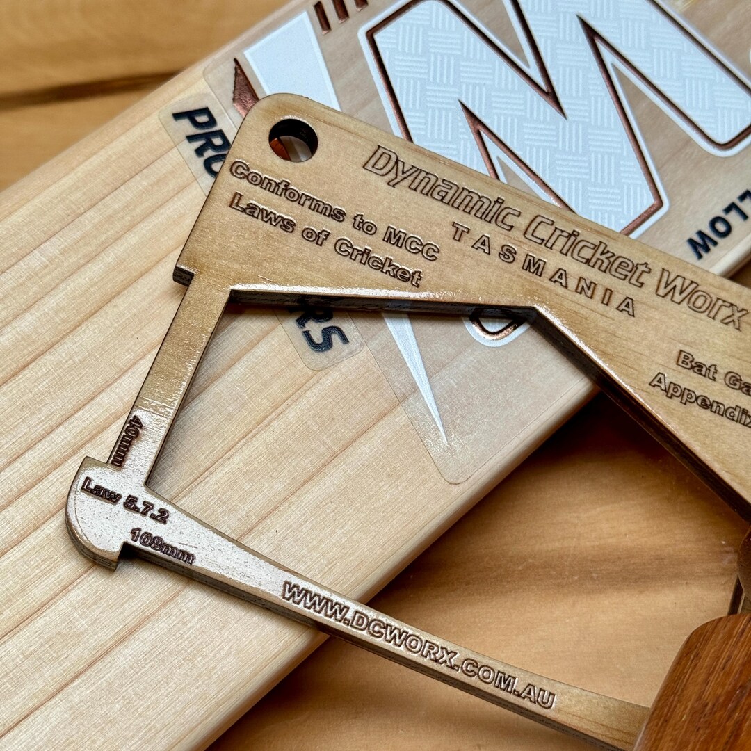 Cricket Bat Gauge - Conforms With MCC Laws of Cricket - by Dynamic ...