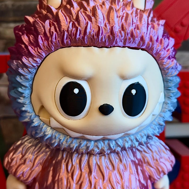 Labubu Rainbow Eyes - Etsy