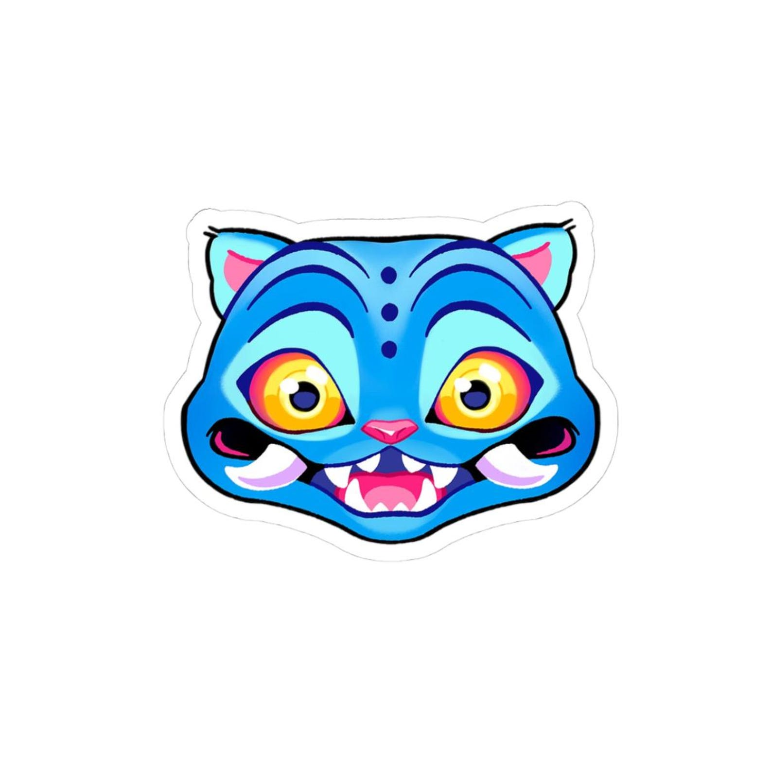 Derpy Tiger Sticker, Kpop Demon Hunters - Etsy Canada