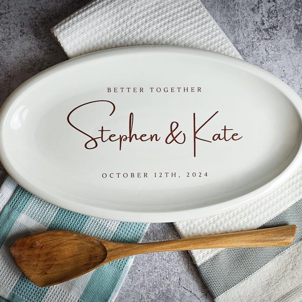 Personalized Pottery Platters - Etsy