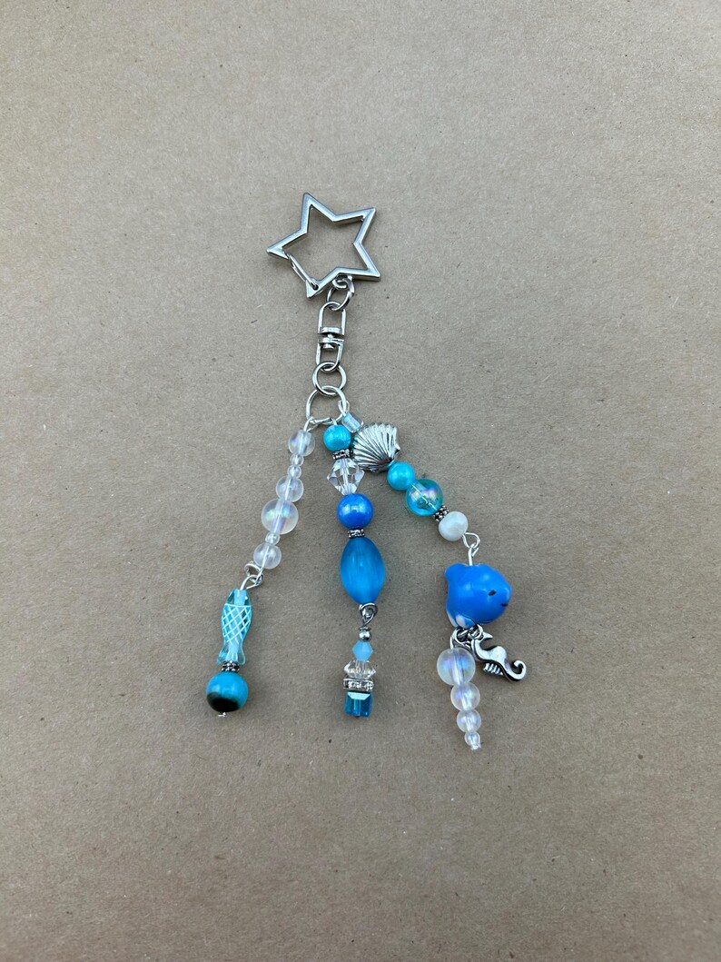 Limited Edition Custom Percy Jackson Inspired Keychain Beads Trinkets ...
