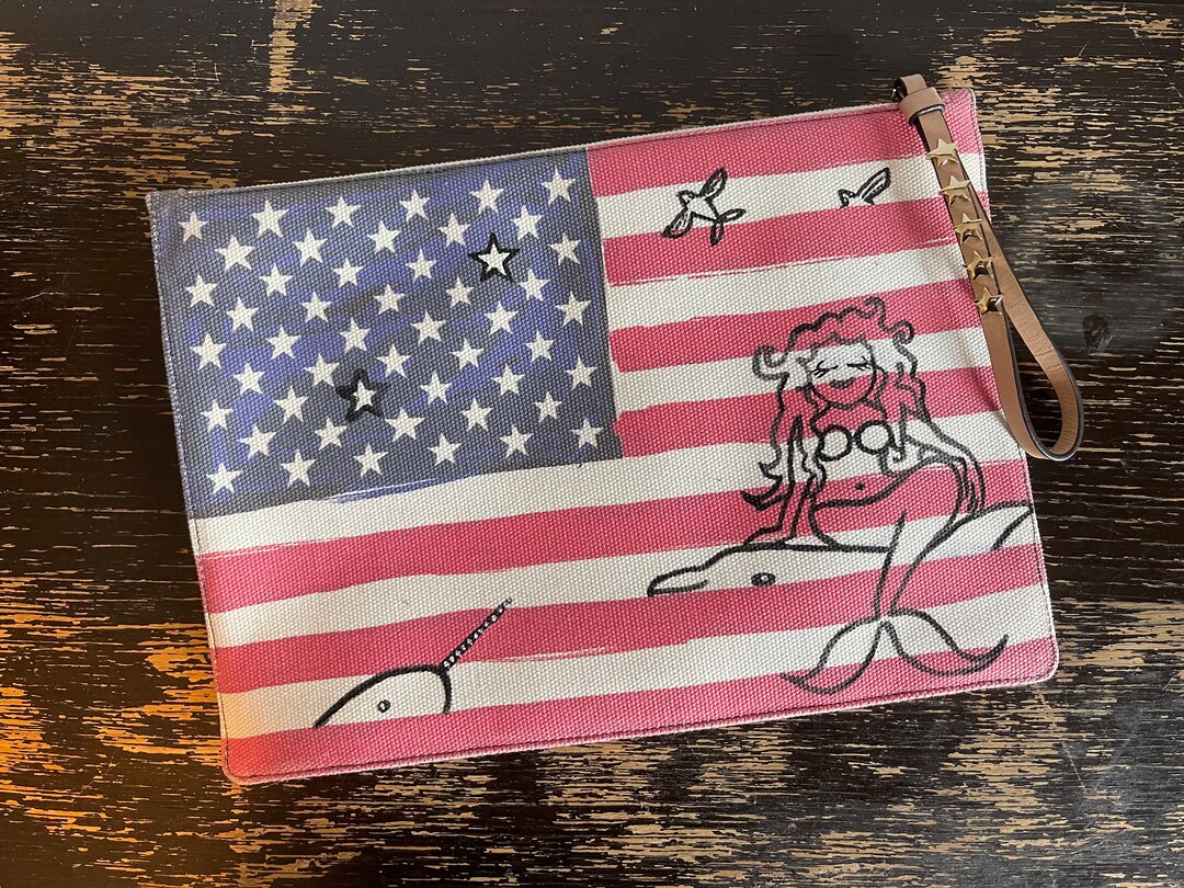 Americas Favorite Mermaids and Narwals: Upcycled Hand-painted Kate ...