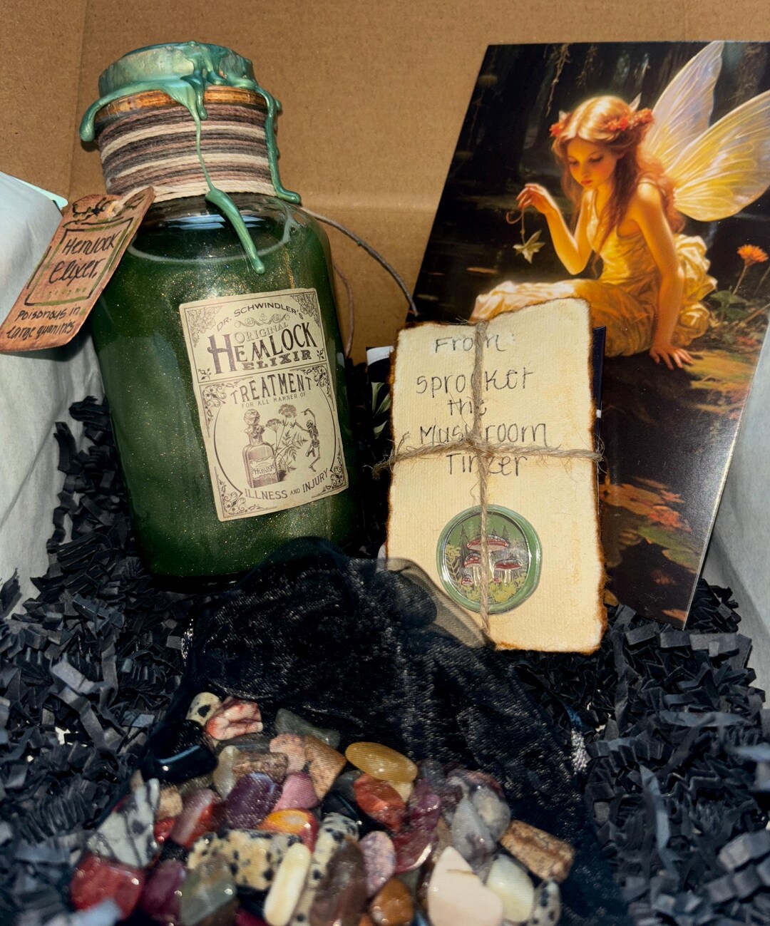 Hemlock Treatment Color Changing Potion, Glass Fantasy Prop, Magical ...