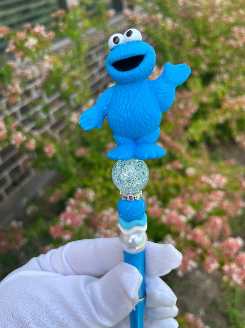 Hand Crafted Beaded Pens: Sesame Street Characters - Collectible Desk ...