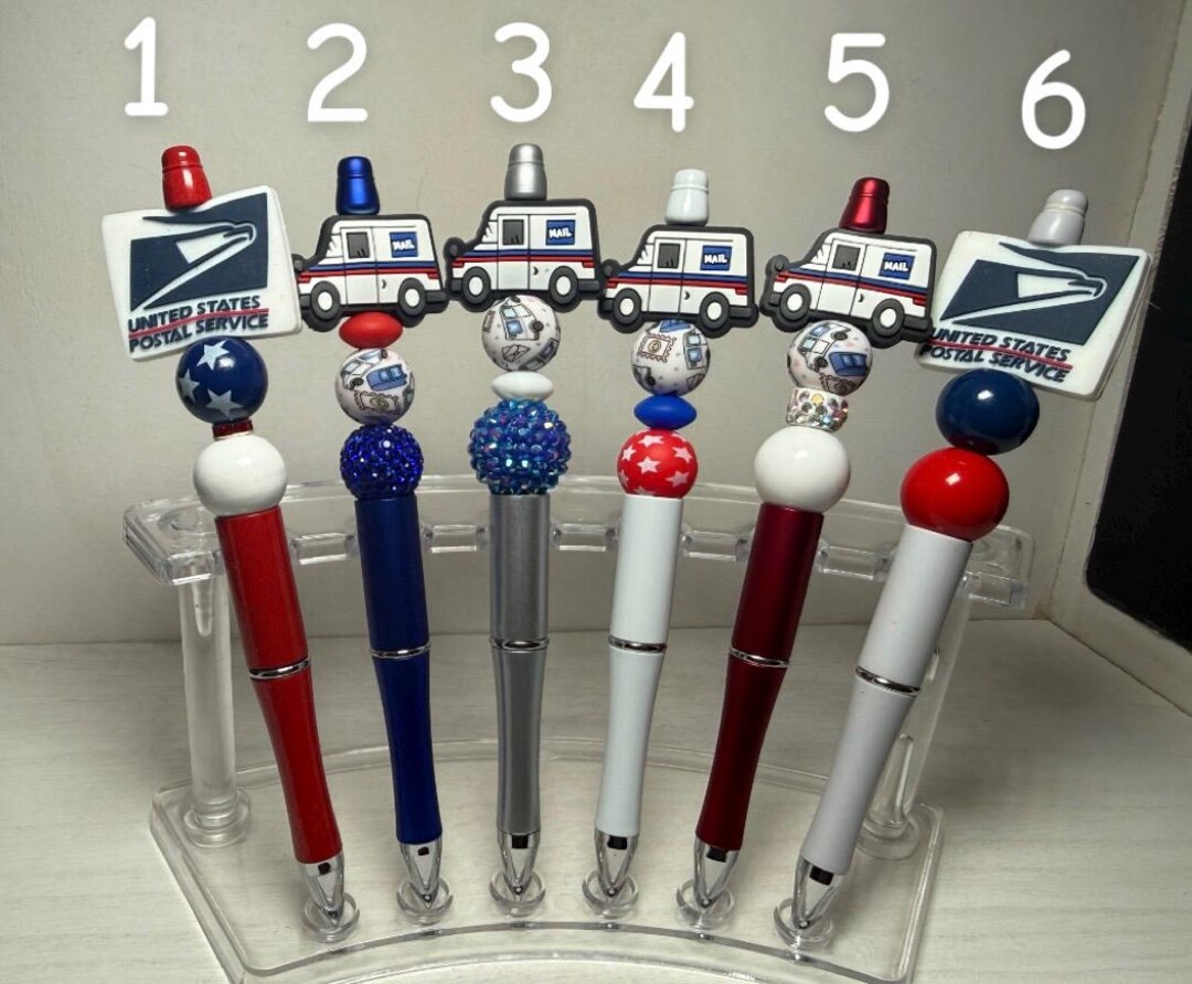 USPS Inspired Pens - Etsy