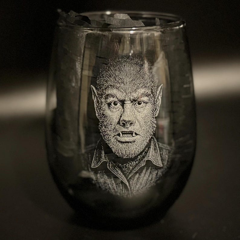 Classic Horror Monster Bar Glass Set | Mix & Match - Dracula ...