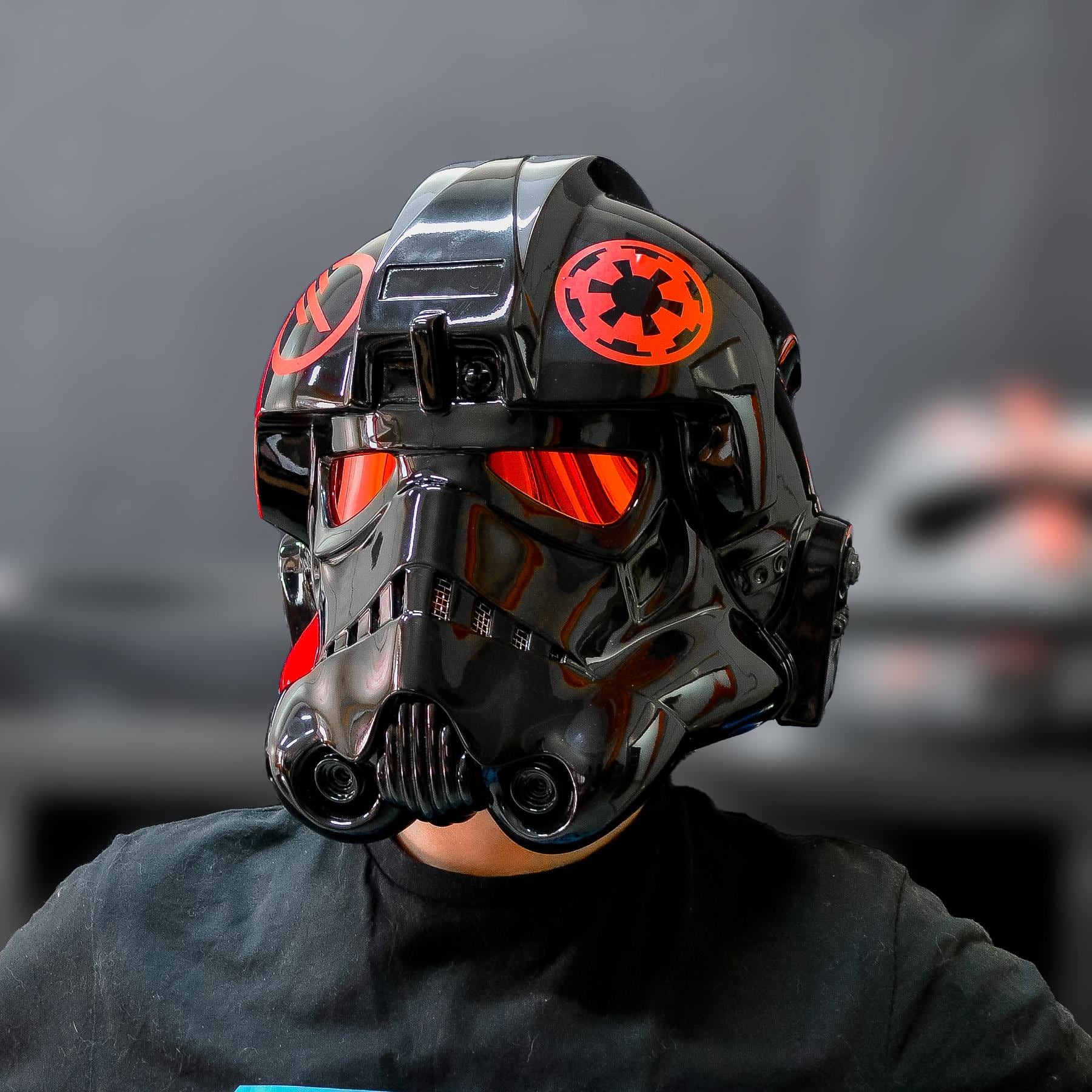 Tie Pilot Inferno Squad Helmet From Star Wars Series / Cosplay Helmet ...
