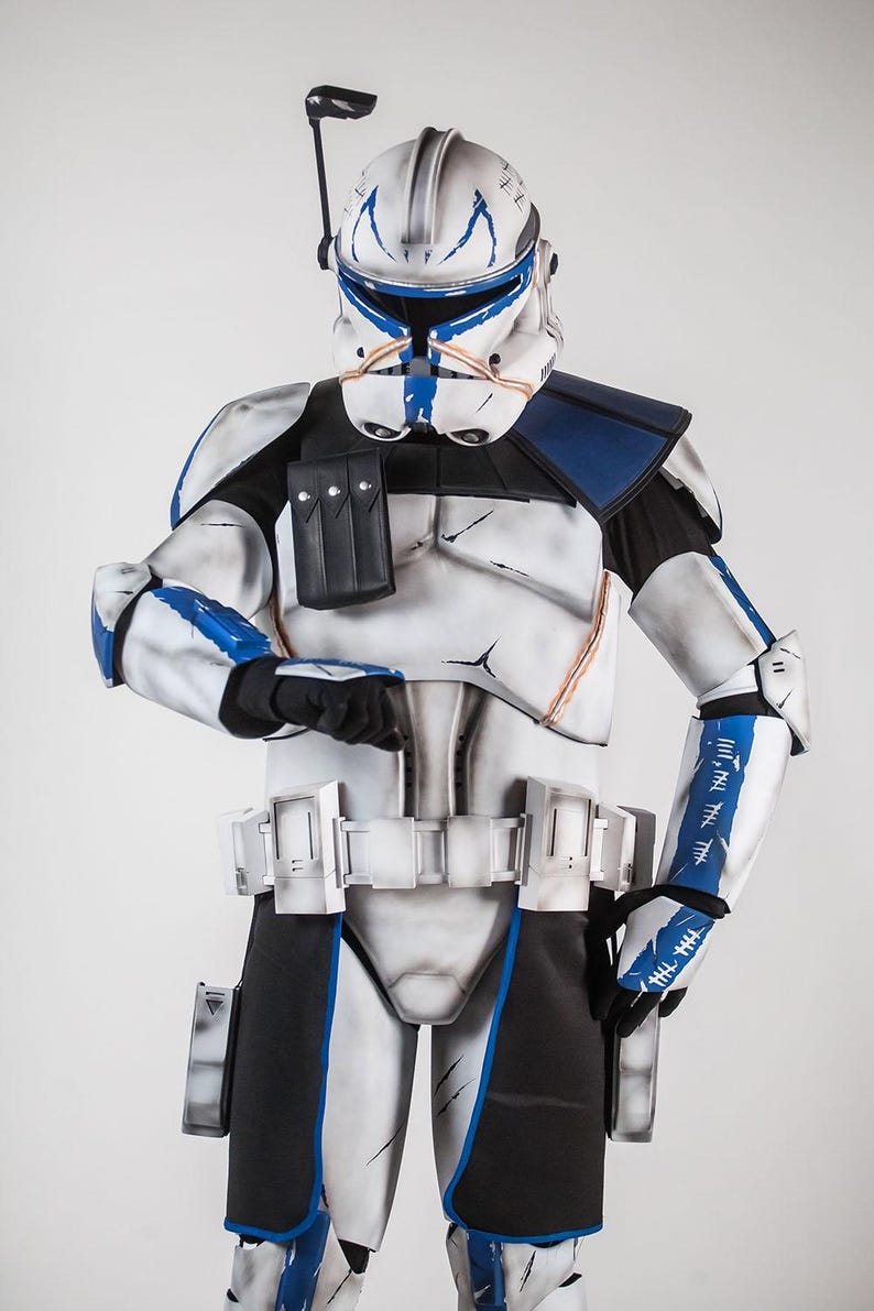 Captain Rex Realistic Clone Trooper Cosplay Armor Costume/ Clone ...
