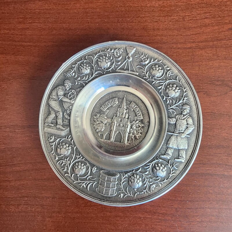 Pewter Plate - Etsy