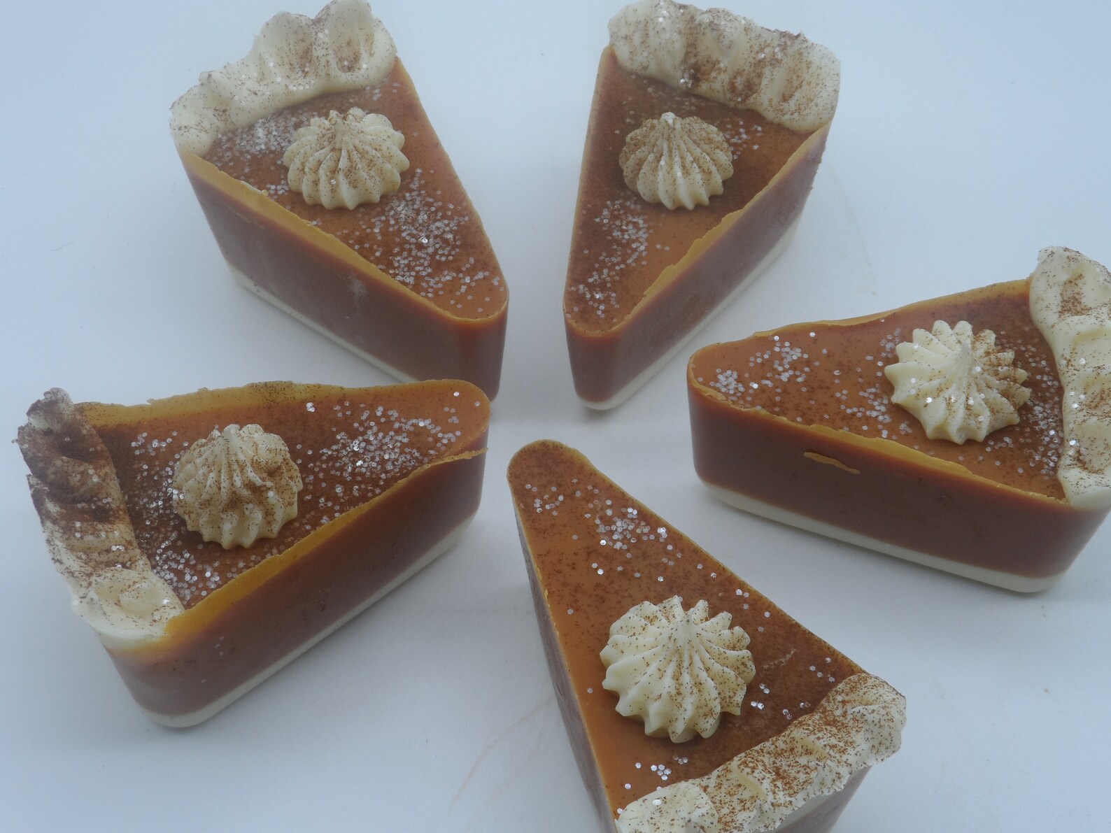 Pumpkin Spice Pie/cake Slice Soap Dessert Soap Bakery Soap - Etsy