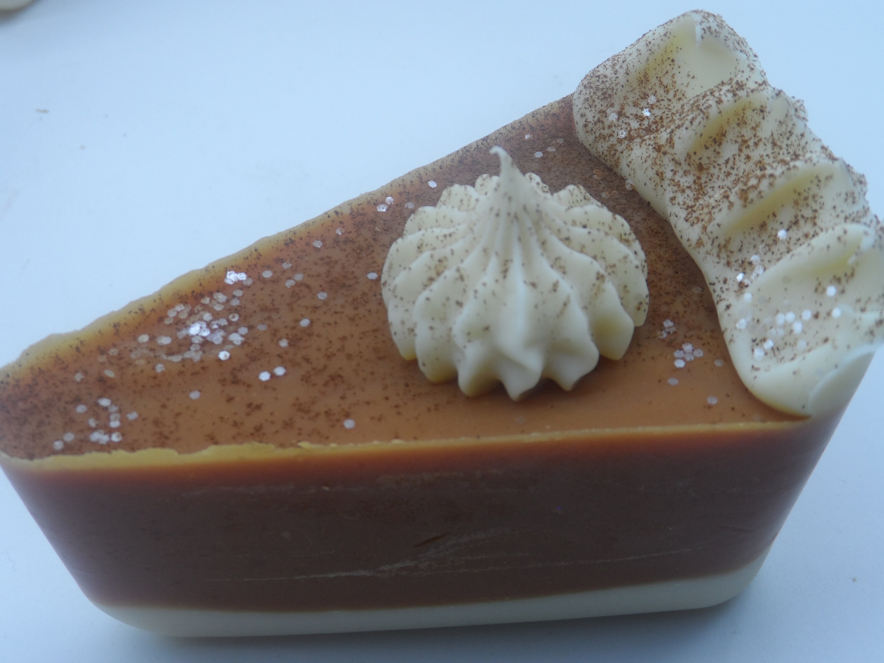 Pumpkin Spice Pie/cake Slice Soap Dessert Soap Bakery Soap - Etsy