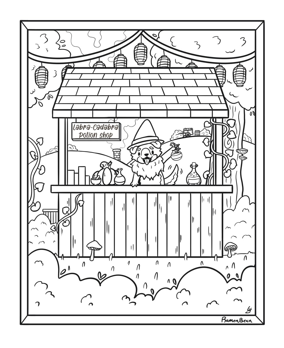 Fall Coloring Page | Fall Coloring Sheet | Coloring Sheet for Kids ...
