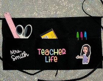 Teacher Apron - Etsy