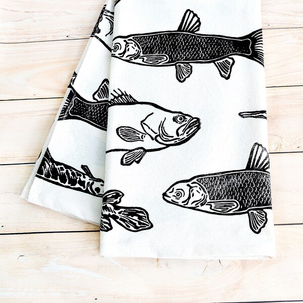 Fish Hand Towels - Etsy